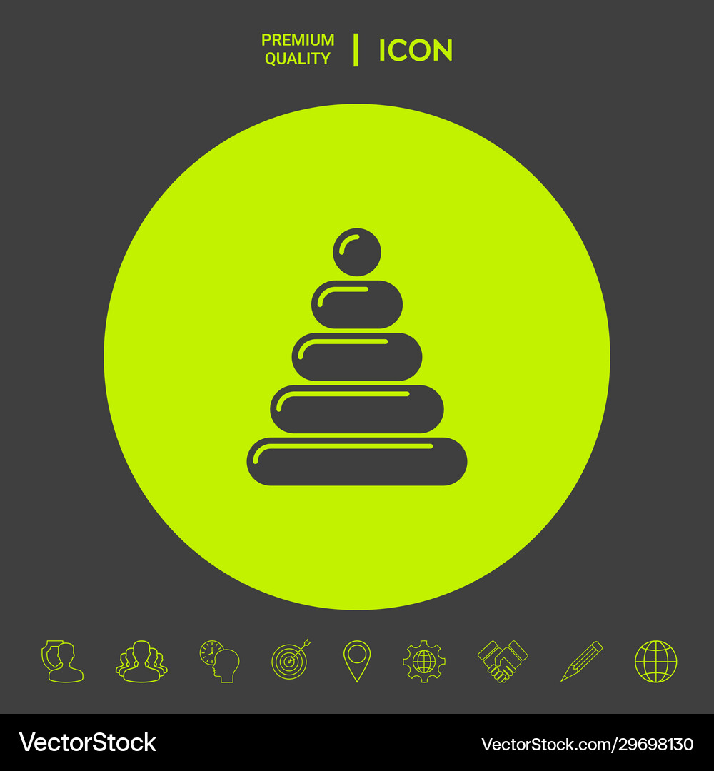 Children toy icon graphic elements for your design
