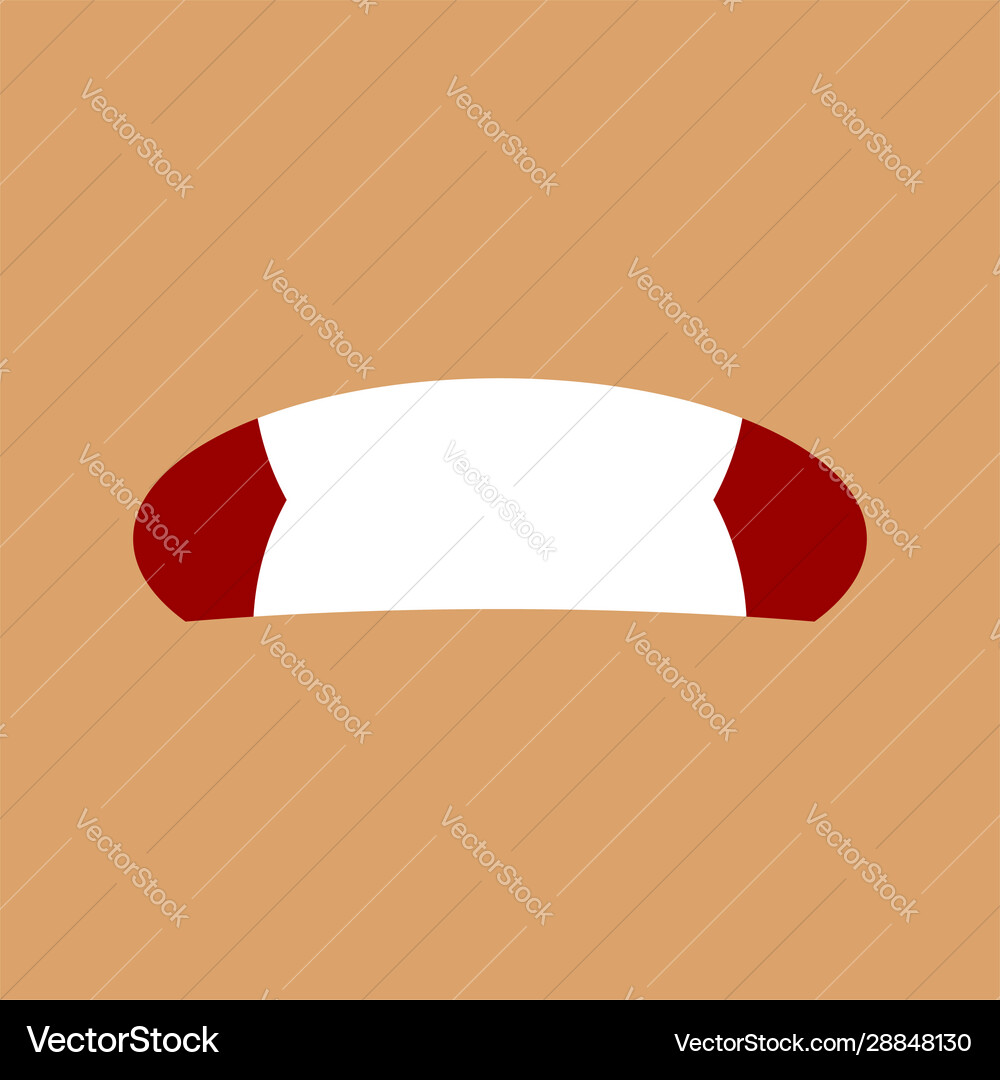 Mouth gritting teeth angry grimace tooth face Vector Image