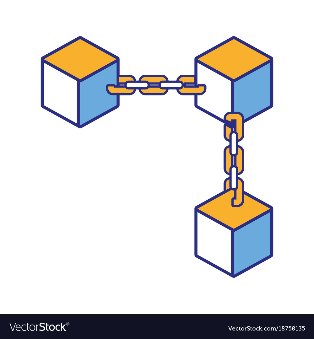 Cube shape design Royalty Free Vector Image - VectorStock