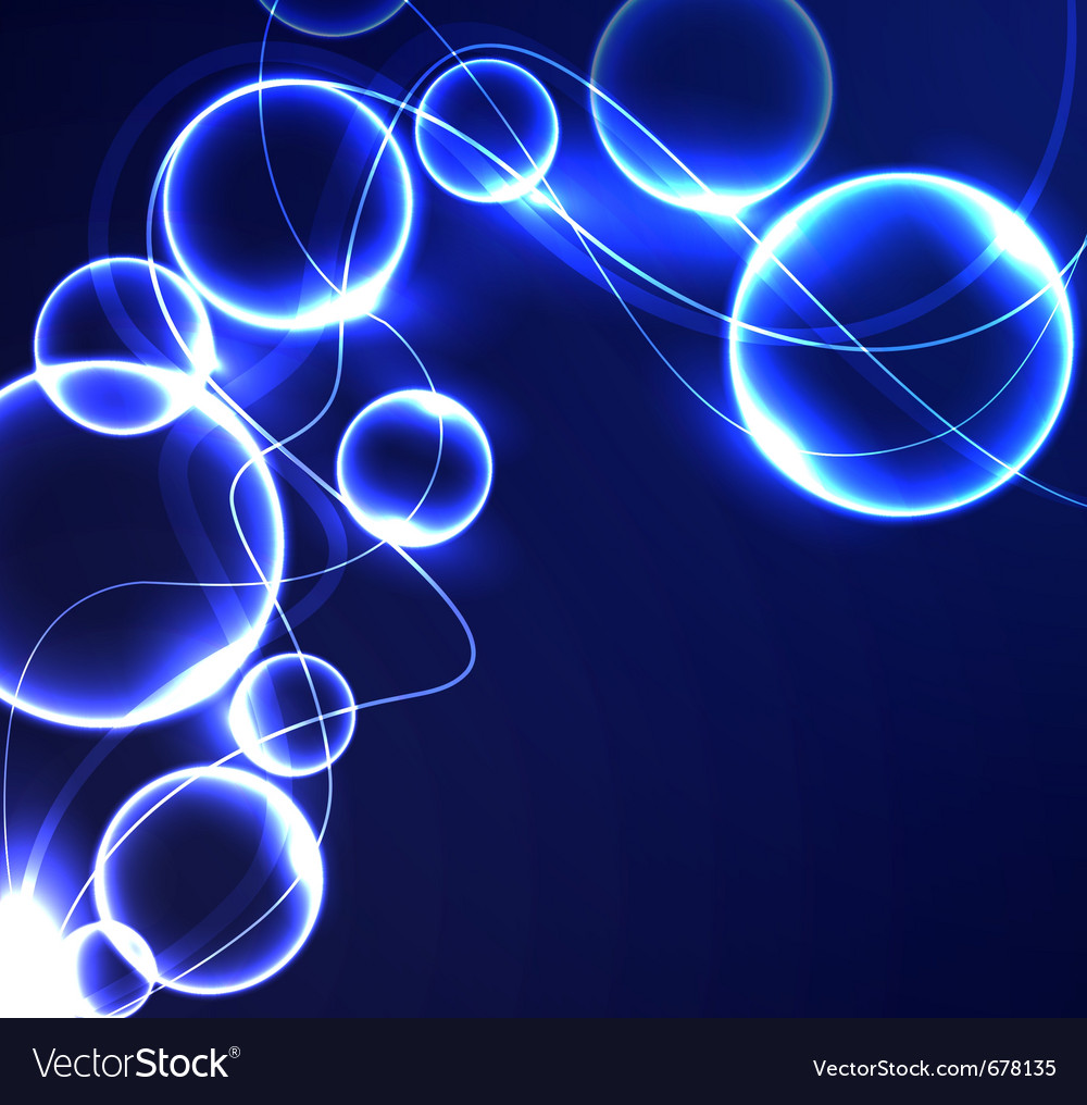 Glowing elements Royalty Free Vector Image - VectorStock