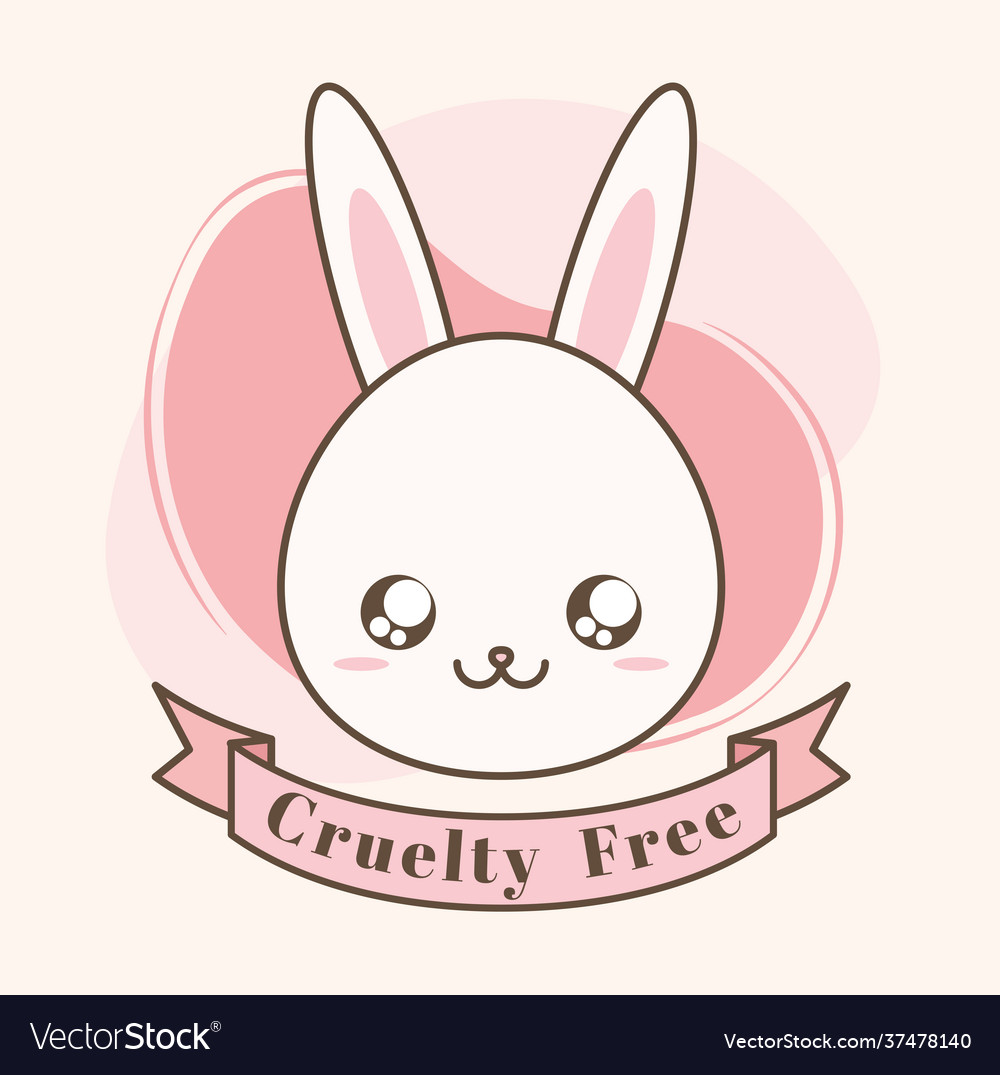 Cruelty free poster Royalty Free Vector Image - VectorStock