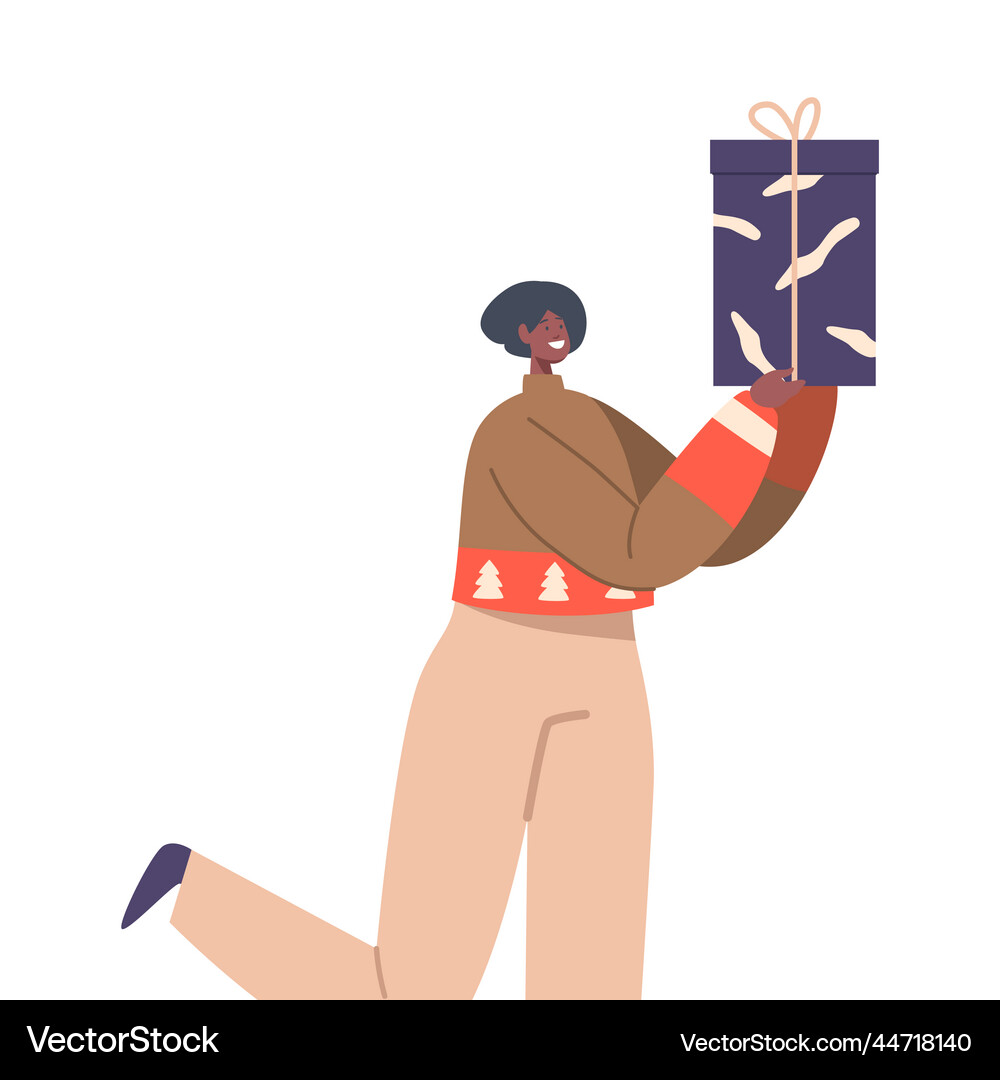 Festive event holiday celebration surprise Vector Image