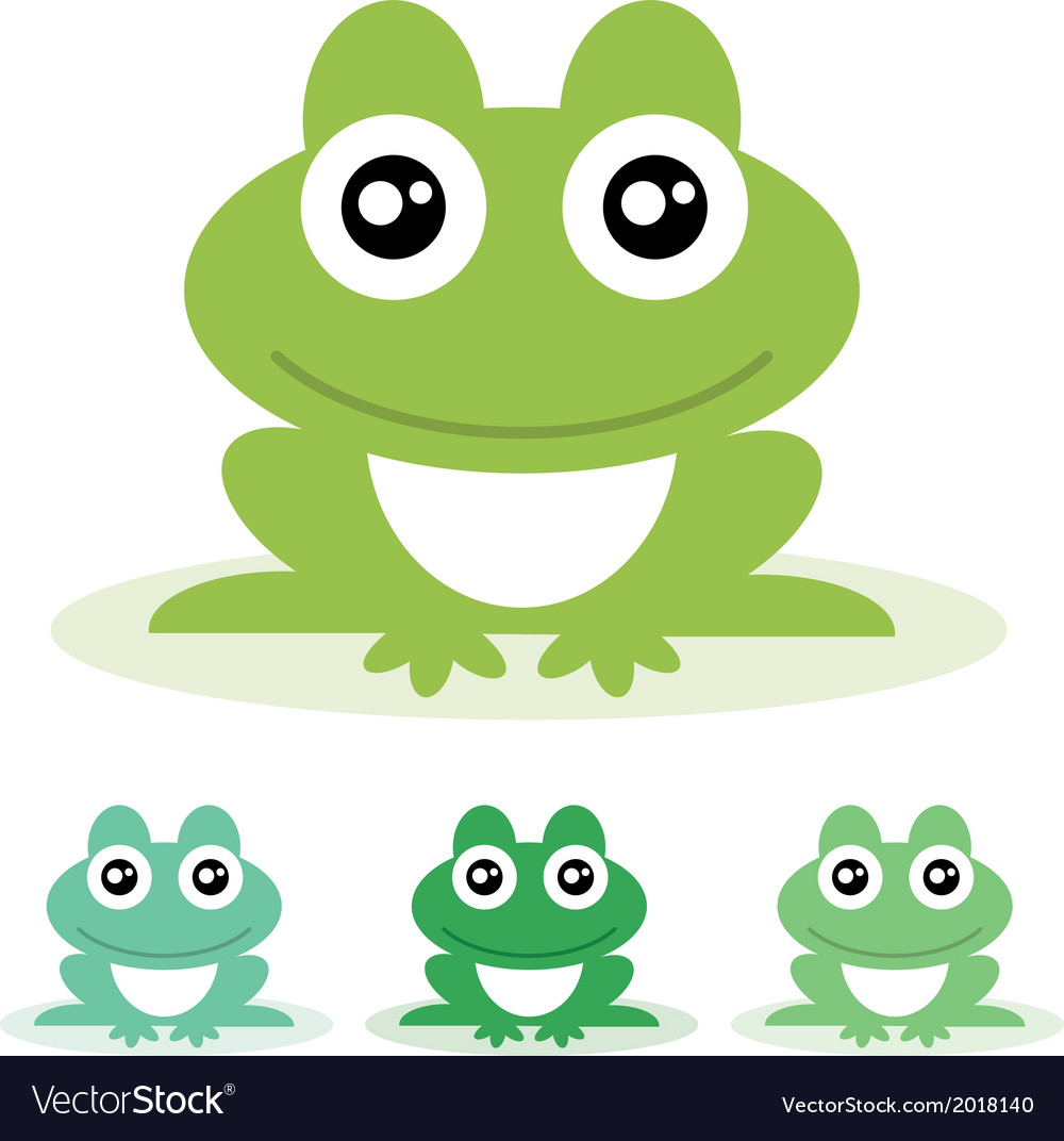 Frogs Royalty Free Vector Image - VectorStock