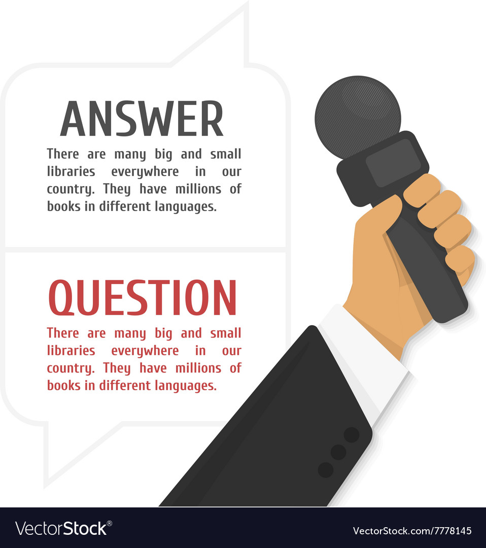 Interview Royalty Free Vector Image - VectorStock