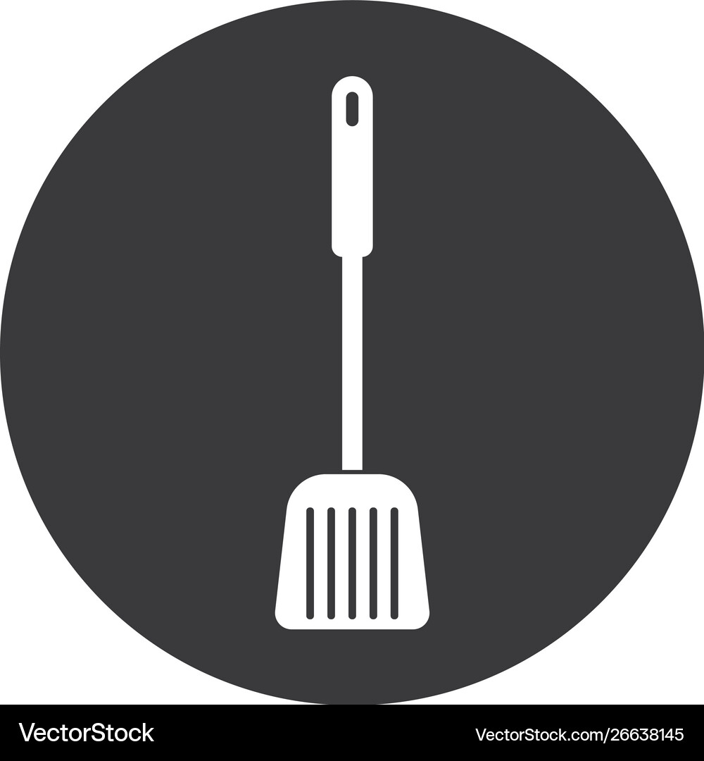 Spatula logo icon cooking and kithen Royalty Free Vector