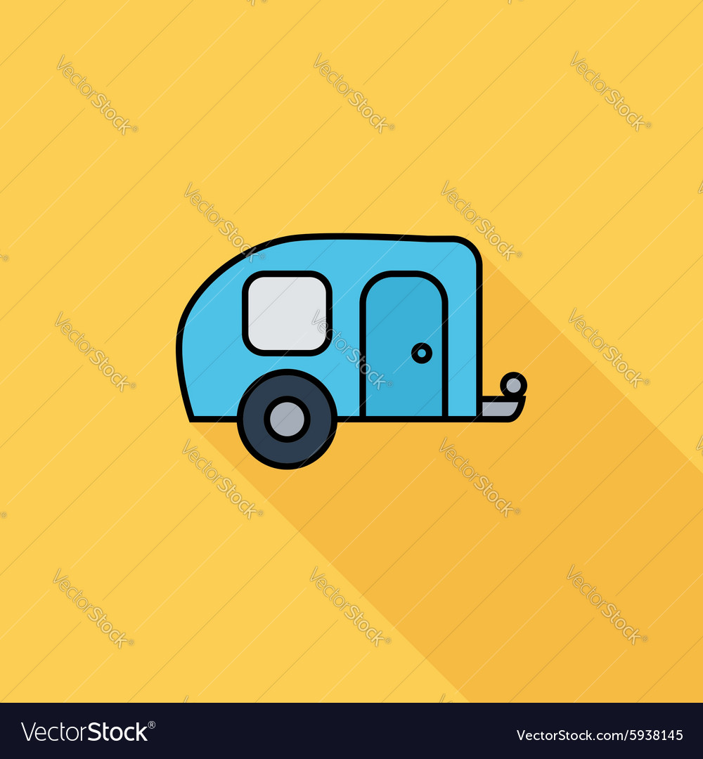 Trailer Royalty Free Vector Image - VectorStock