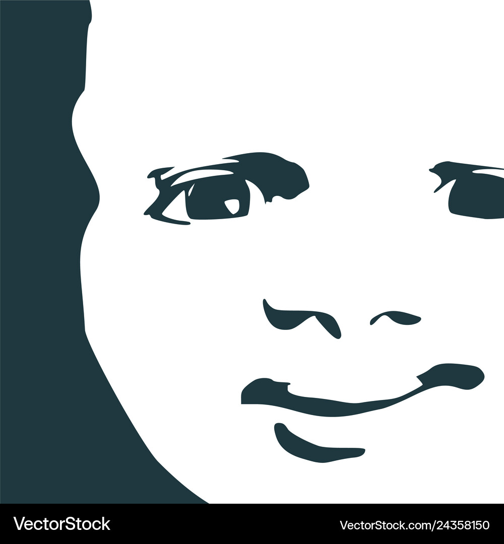 Cute little baby Royalty Free Vector Image - VectorStock