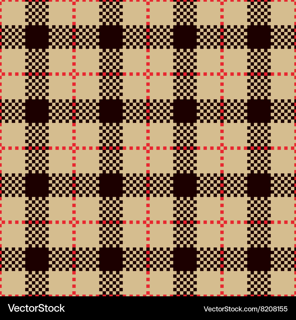 Seamless tartan pattern Royalty Free Vector Image