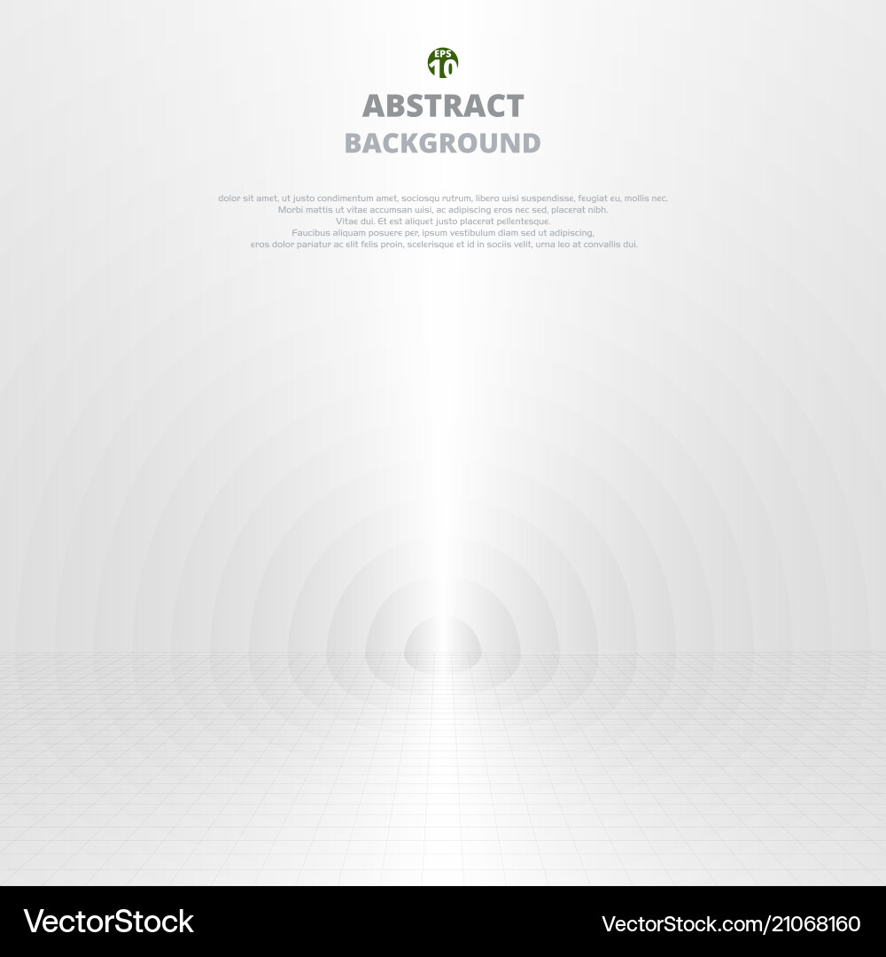 Abstract of grey grid square line perspective Vector Image