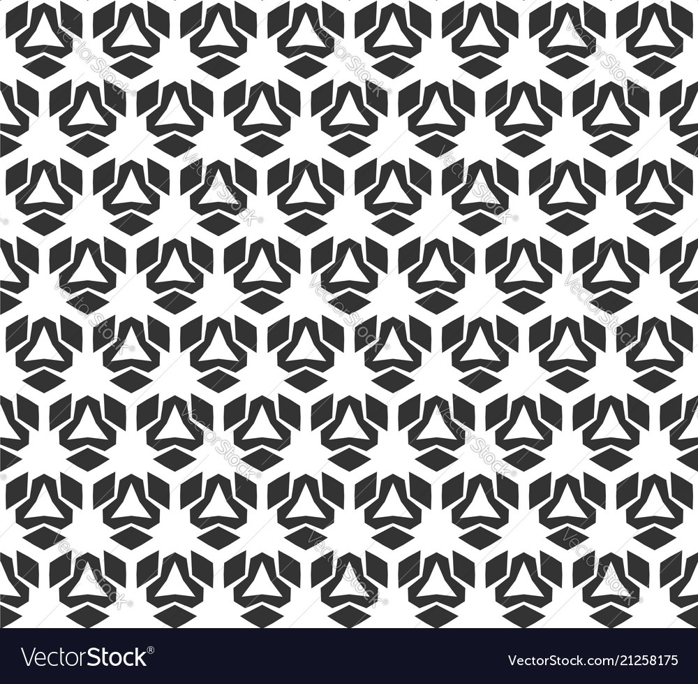 Abstract Geometric Seamless Pattern Repeating Vector Image