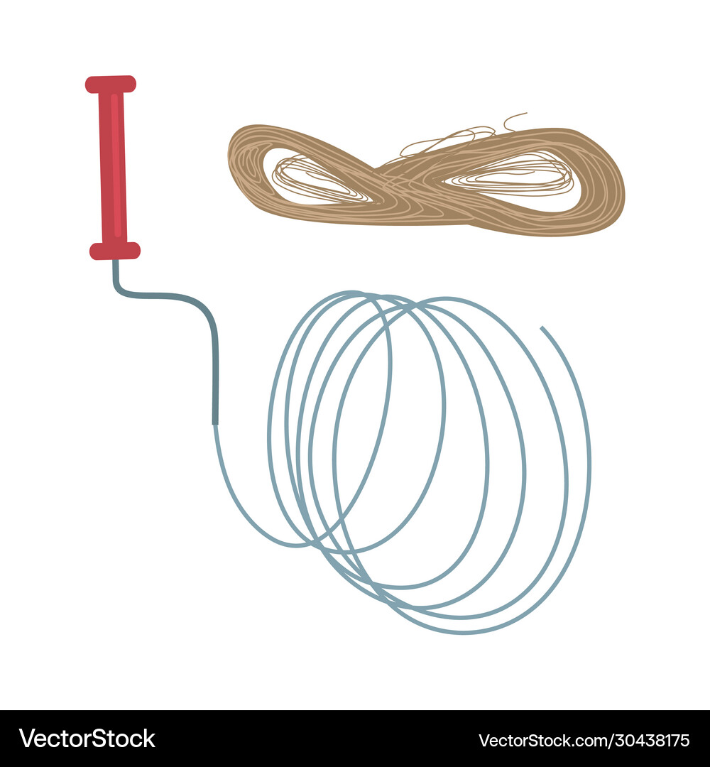 Sewer pipe cleaners devices cartoon set isolated Vector Image