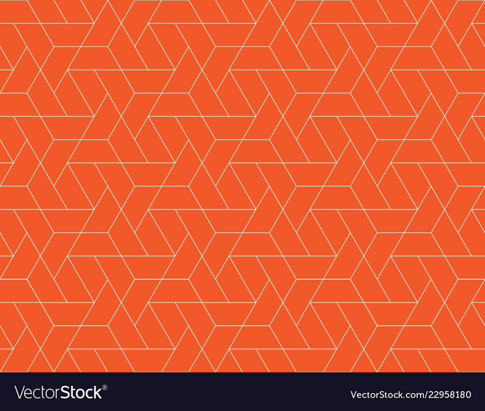 Geometric grid seamless pattern Royalty Free Vector Image