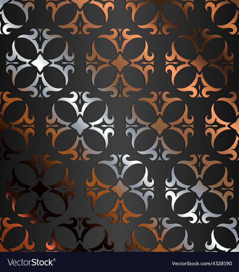 Seamless pattern tile background Royalty Free Vector Image