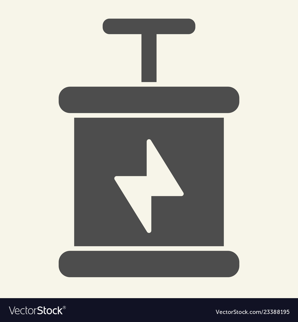 Start solid icon launching Royalty Free Vector Image