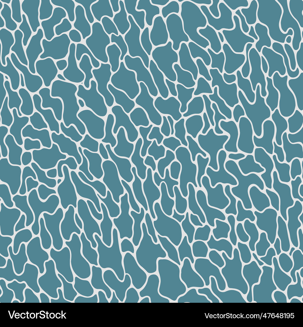 Water seamless pattern design ocean sea nature Vector Image