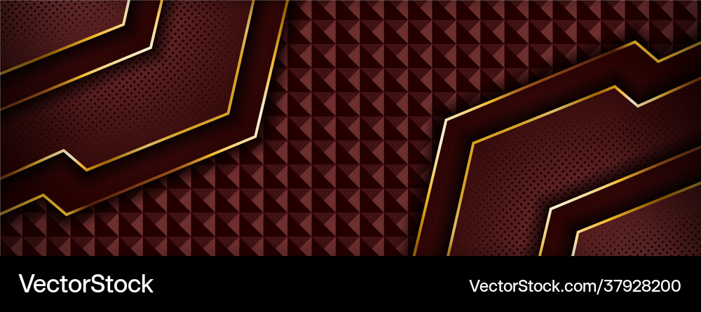 Abstract futuristic red background combined Vector Image