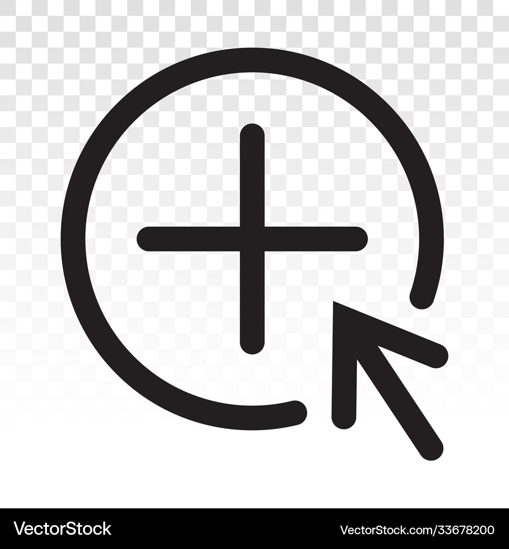 Add item friends - line art icon for apps Vector Image
