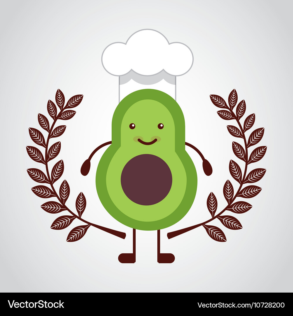 Food character kids menu Royalty Free Vector Image