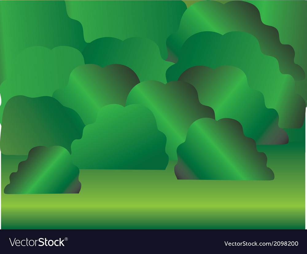 Forest Royalty Free Vector Image - VectorStock