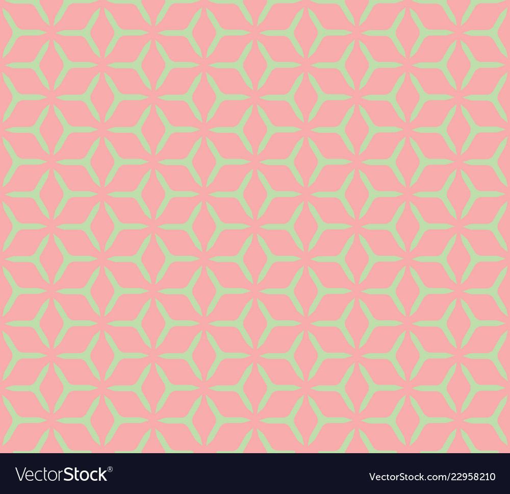 Geometric cubic grid seamless pattern Royalty Free Vector