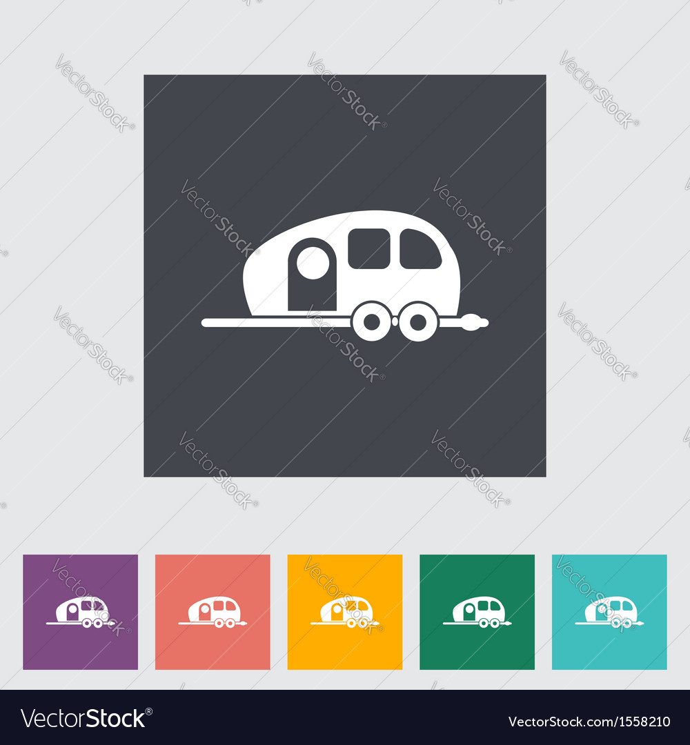 Trailer Royalty Free Vector Image - VectorStock