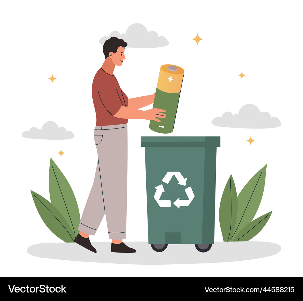 Concept of recycling Royalty Free Vector Image