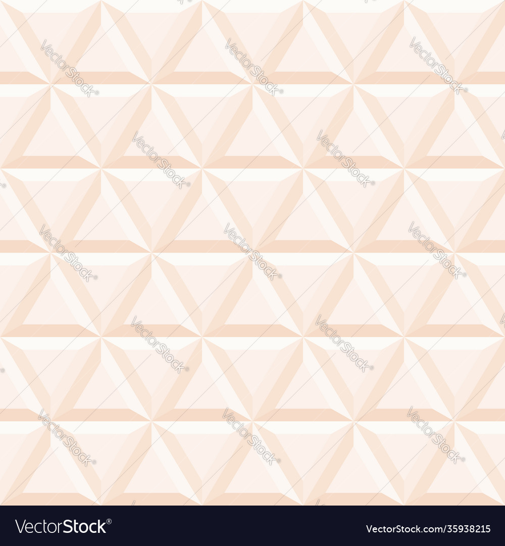 Seamless pattern 3d elements Royalty Free Vector Image