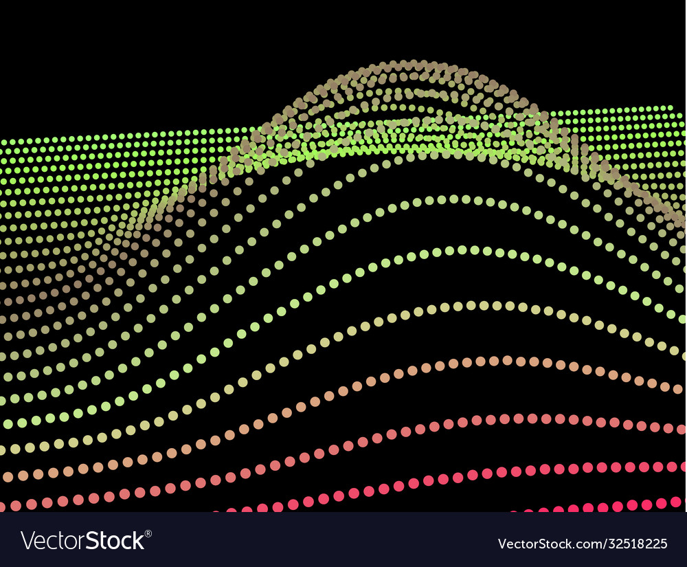 Data slice in volume function point Royalty Free Vector