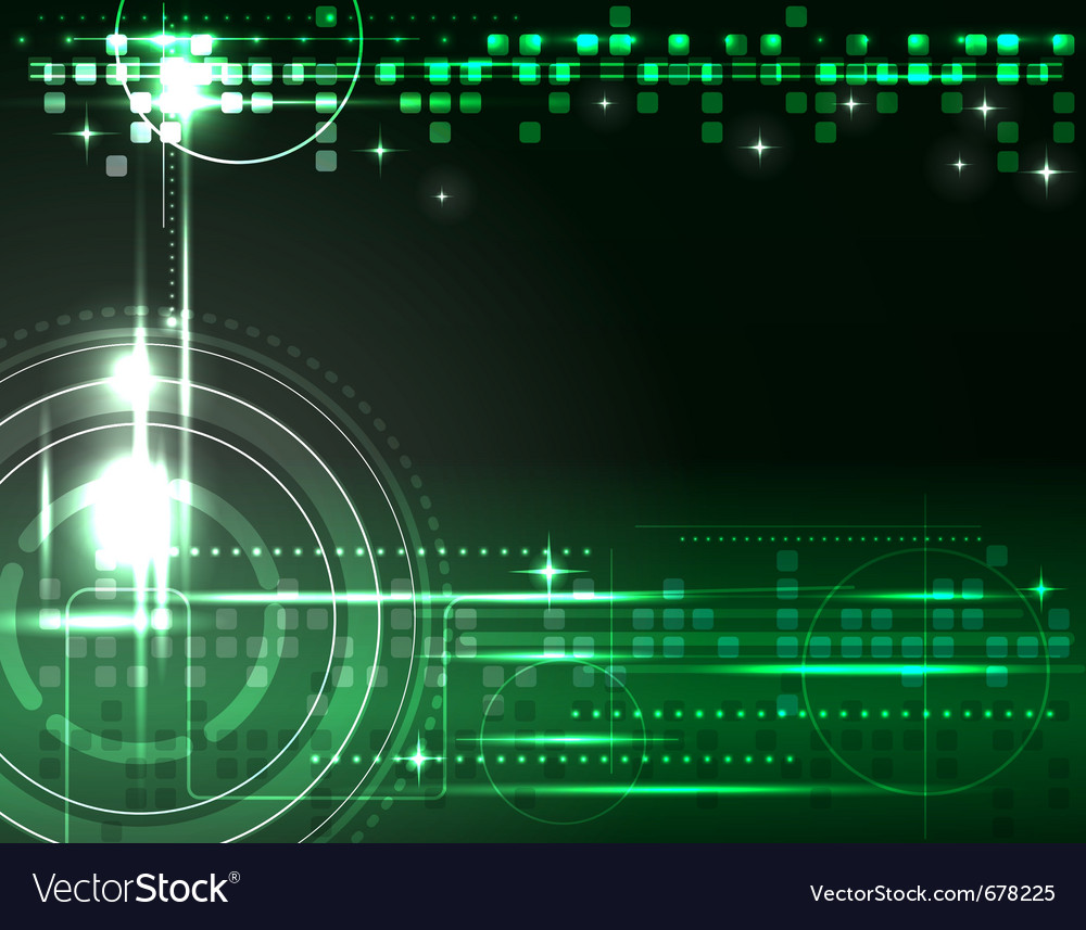 Glowing elements Royalty Free Vector Image - VectorStock