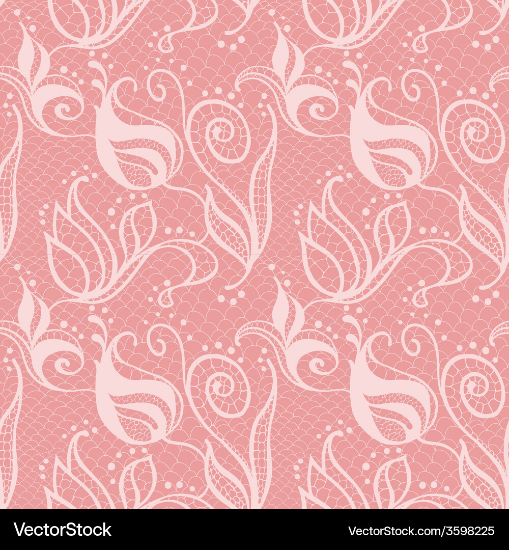 Lacy seamless pattern Royalty Free Vector Image