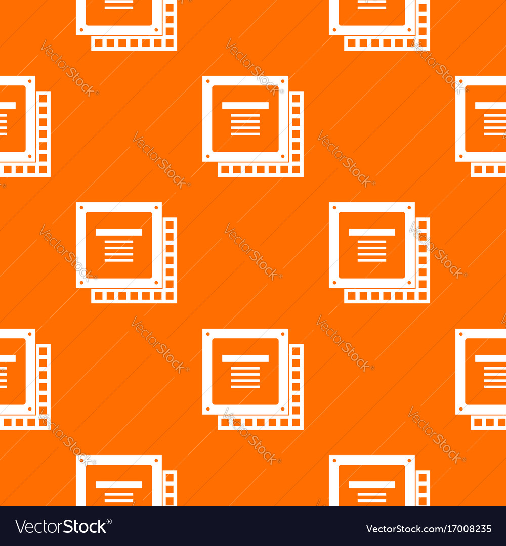 Computer cpu processor chip pattern seamless Vector Image
