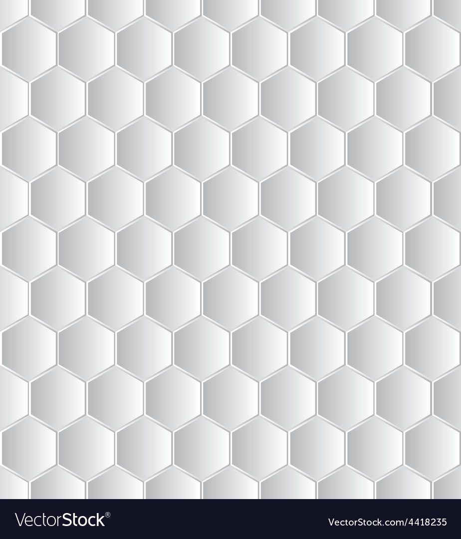 Hexagonal seamless Royalty Free Vector Image - VectorStock