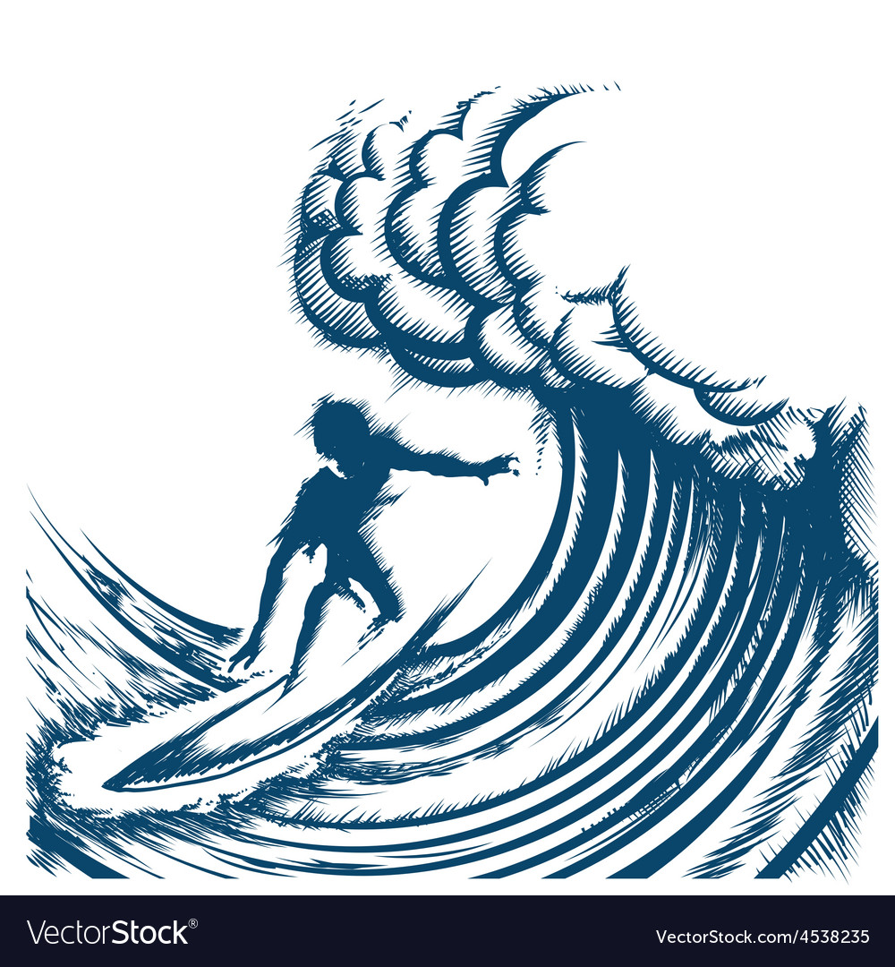 Ride The Wave Royalty Free Vector Image VectorStock ride-the-wave-royalty-free-vector-image-vectorstock