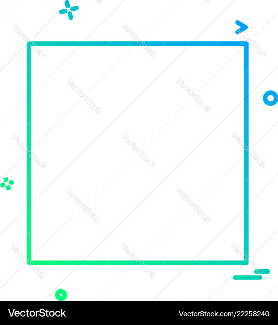 Shapes icon design Royalty Free Vector Image - VectorStock