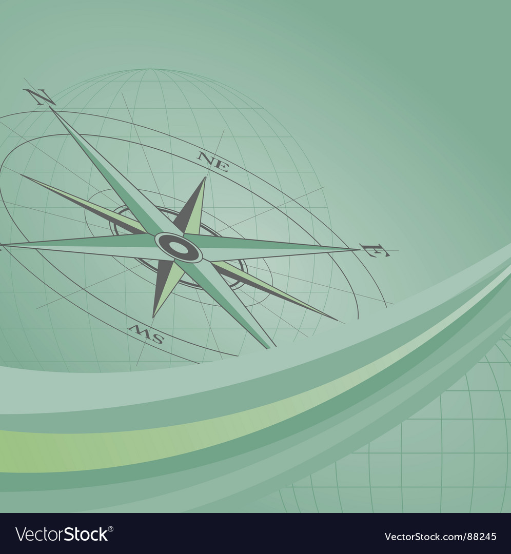 Compass Royalty Free Vector Image - VectorStock
