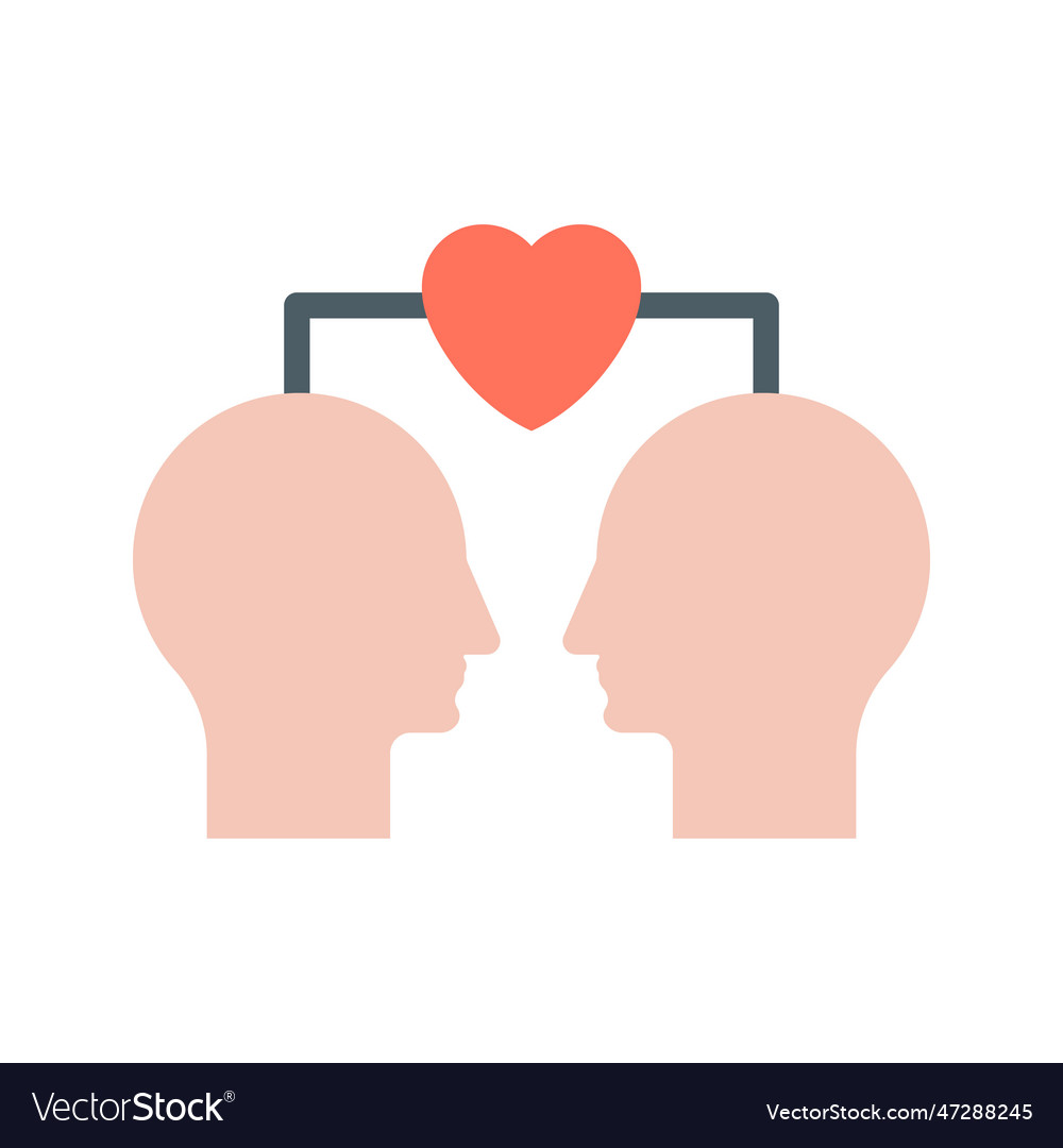 Empathy icon image Royalty Free Vector Image - VectorStock