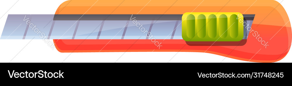 Industry cutter icon cartoon style Royalty Free Vector Image