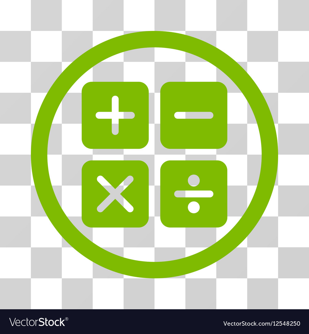 Calculator flat rounded icon Royalty Free Vector Image Calculator flat rounded icon Royalty Free Vector Image