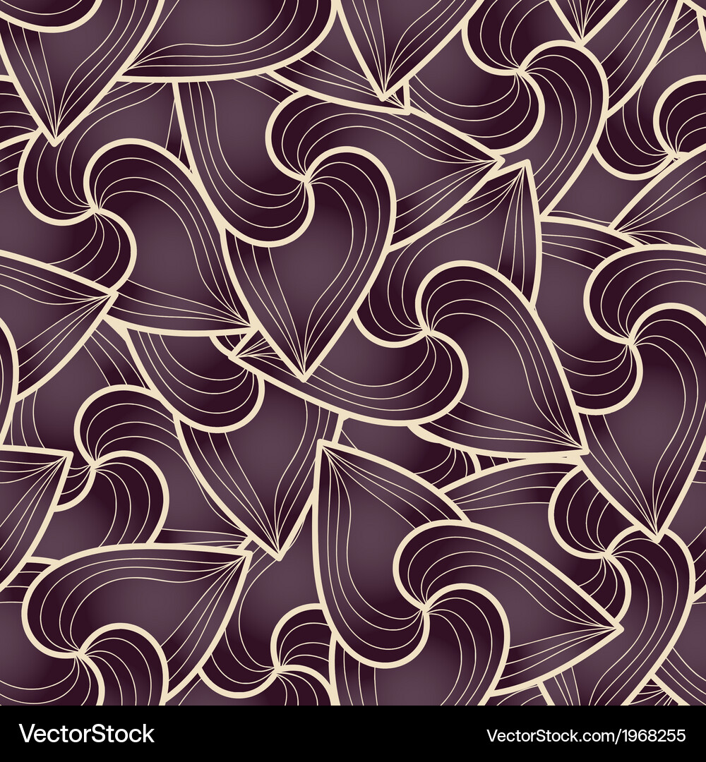 Abstract background of petal and wave Royalty Free Vector