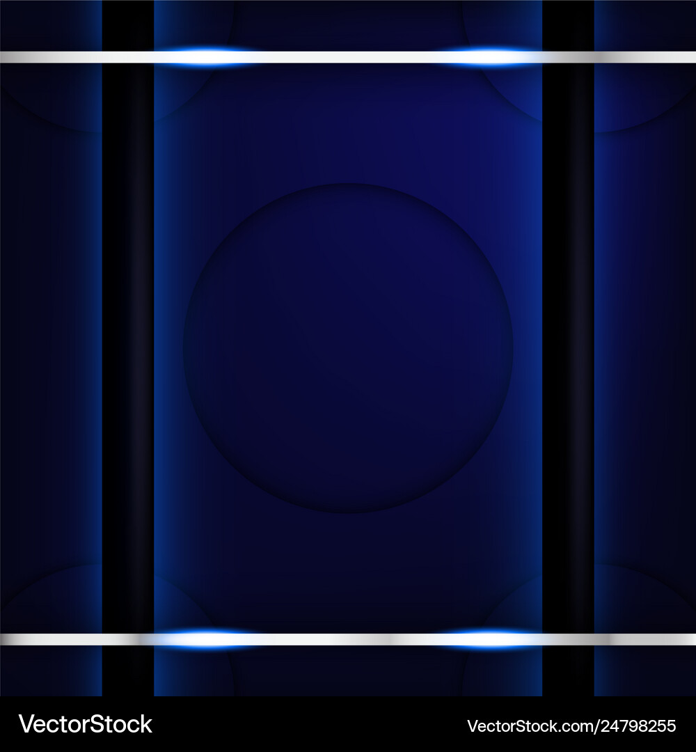 Abstract blue background in premium indian style Vector Image