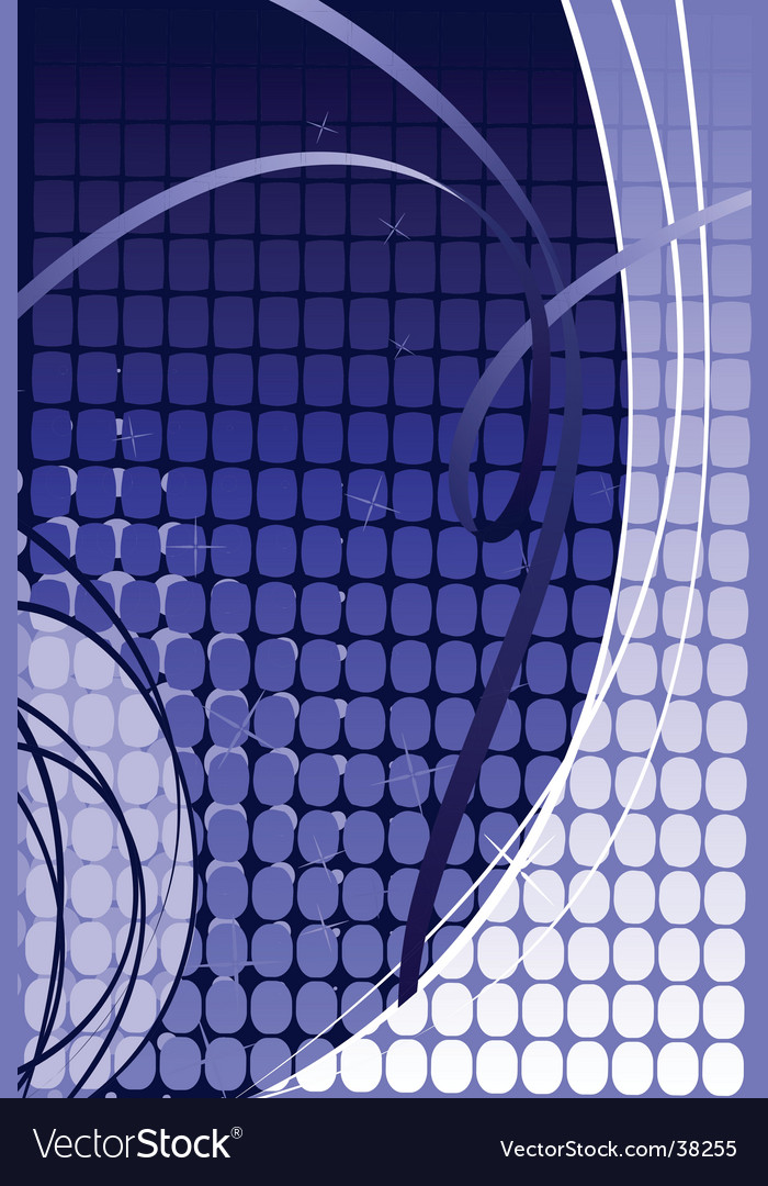 Abstract blue vibrant background Royalty Free Vector Image