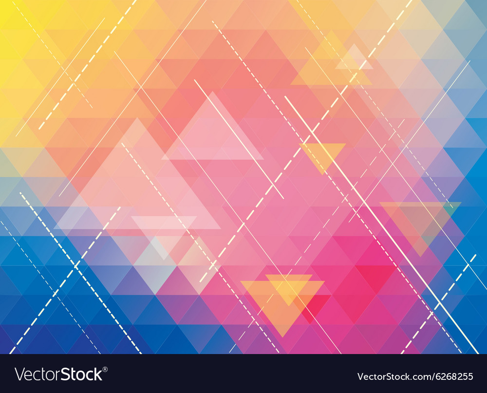 Colorful polygonal abstract background Royalty Free Vector