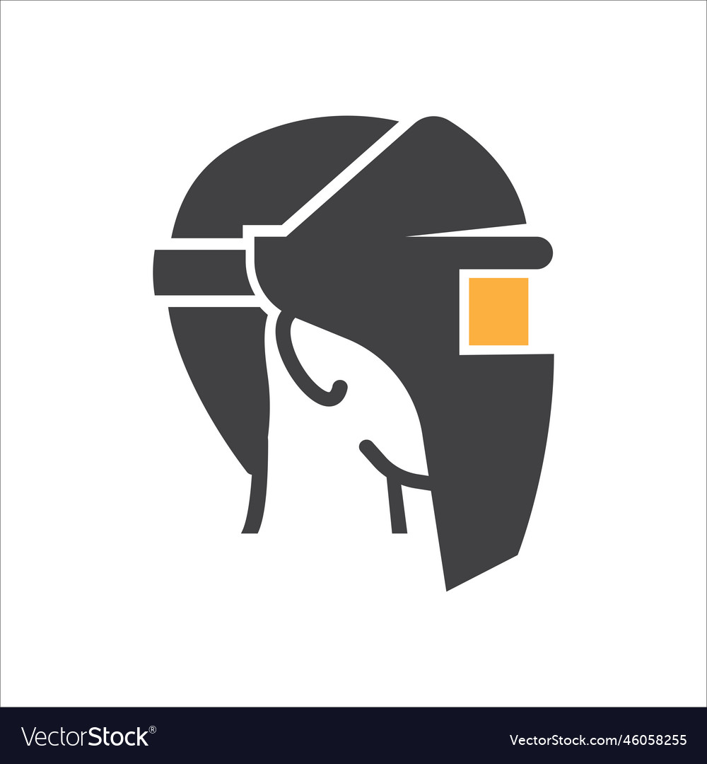 Construction worker icon Royalty Free Vector Image
