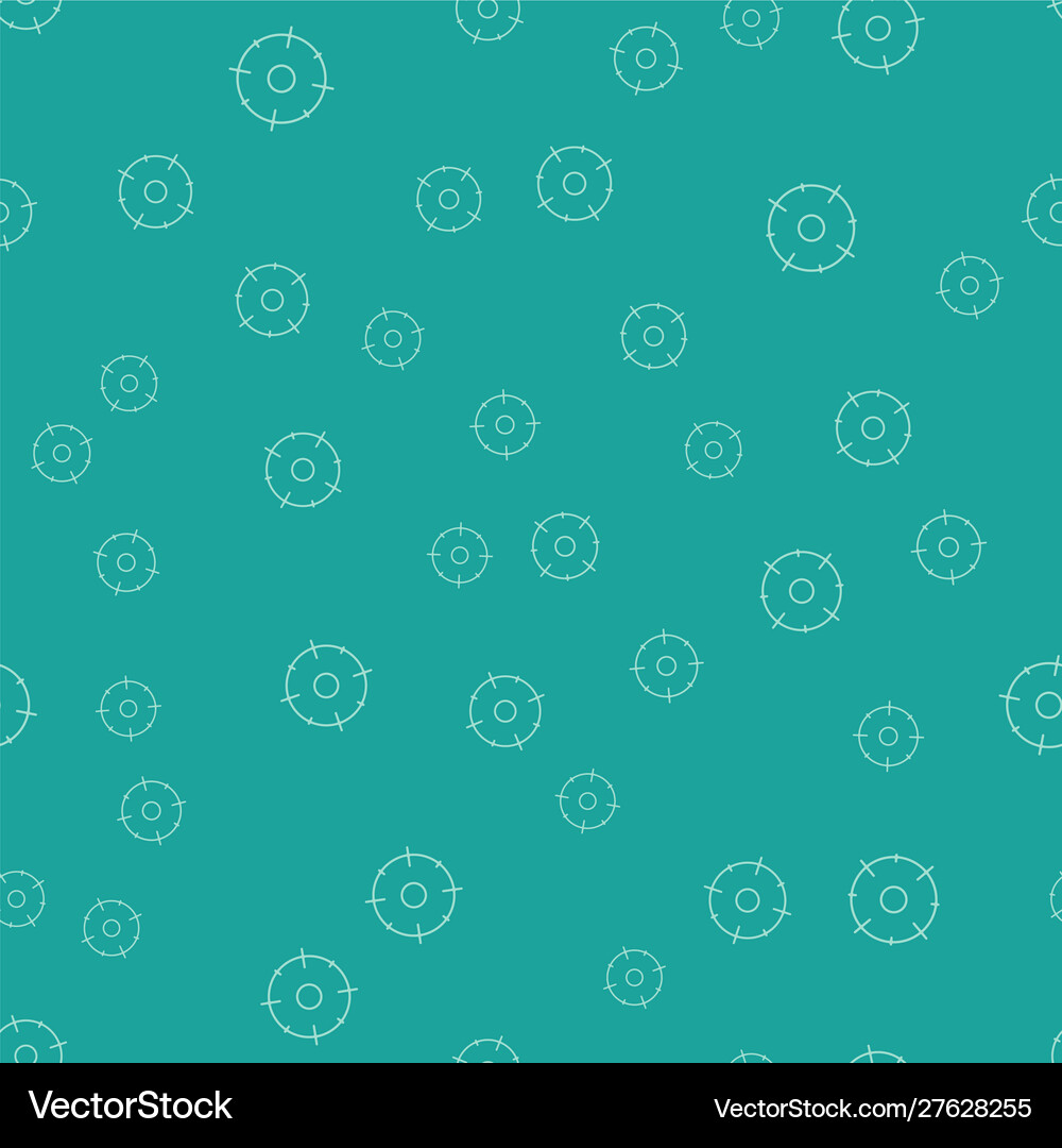Green target sport for shooting competition icon Vector Image
