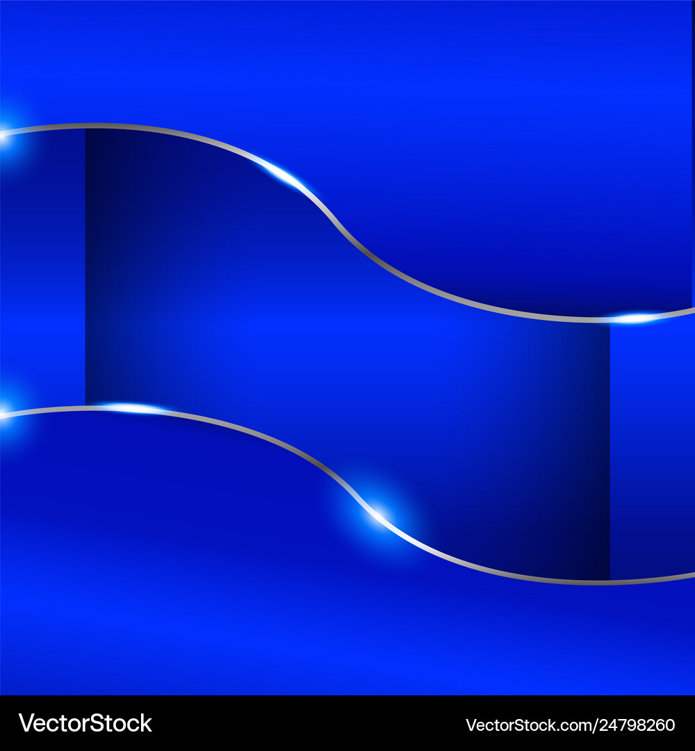 Abstract blue background in premium indian style Vector Image