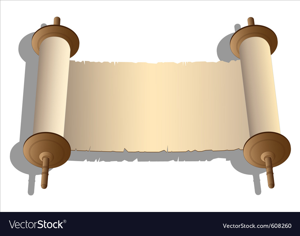 Ancient scroll Royalty Free Vector Image - VectorStock Ancient scroll Royalty Free Vector Image - VectorStock