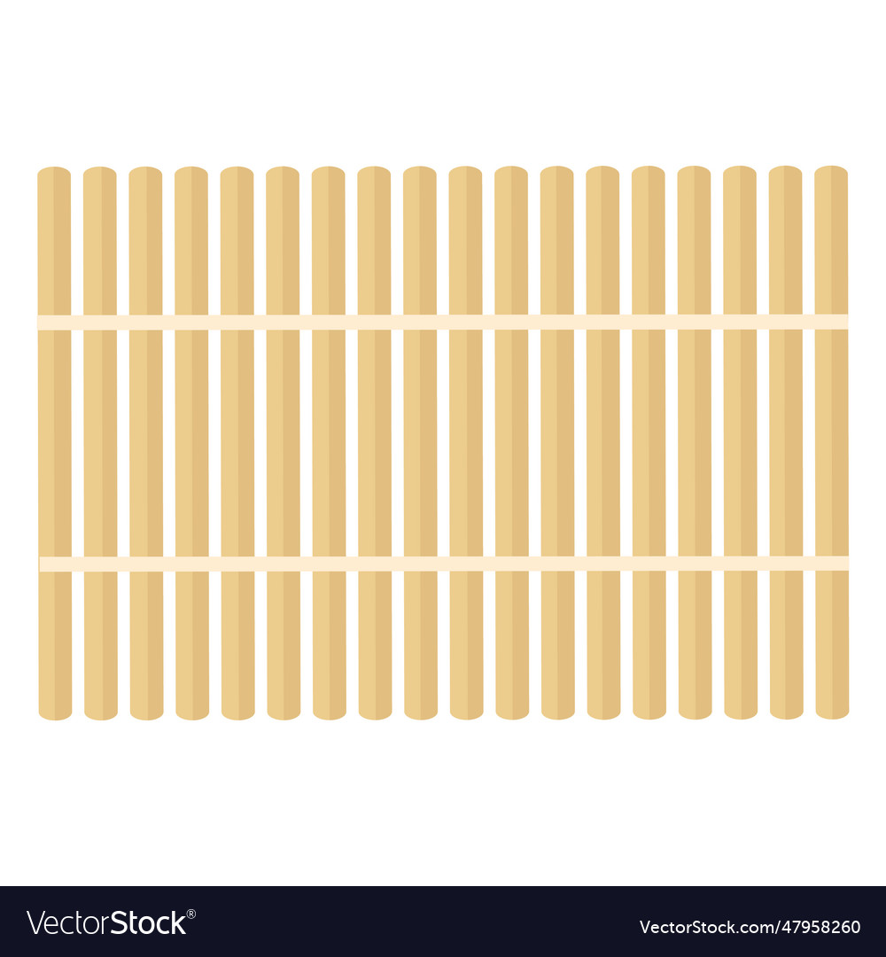 Bodycare bamboo mat flat Royalty Free Vector Image Bodycare bamboo mat flat Royalty Free Vector Image