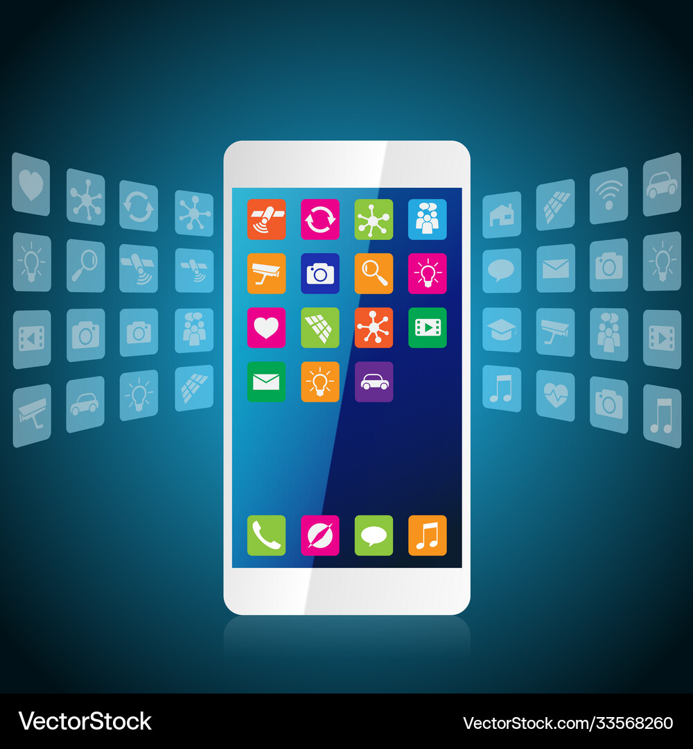 Select applications to download and install on Vector Image