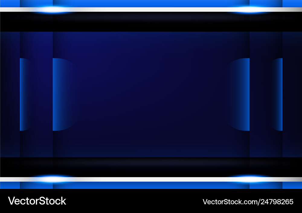 Abstract blue background in premium indian style Vector Image