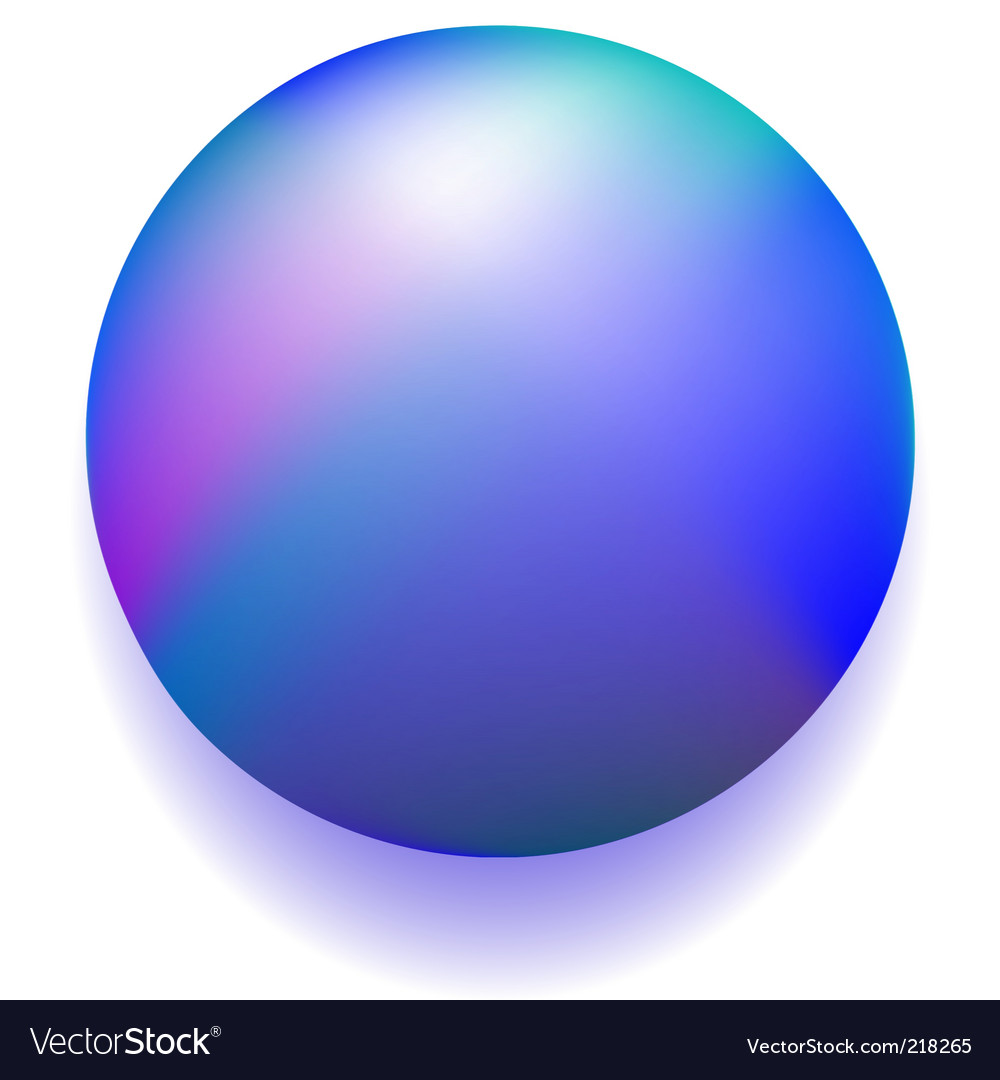 Magic ball Royalty Free Vector Image - VectorStock